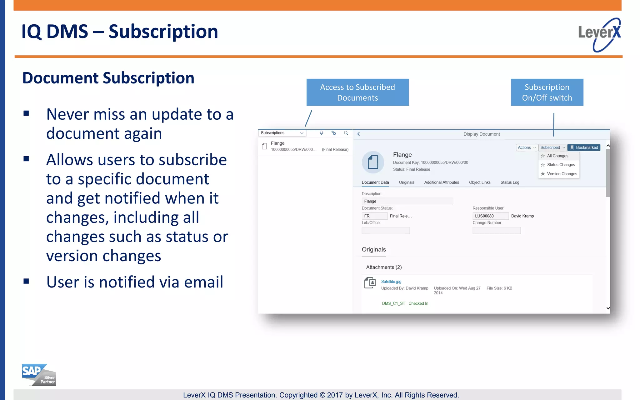 LeverX IQ DMS Overview - SAP DMS Simplified | PPT
