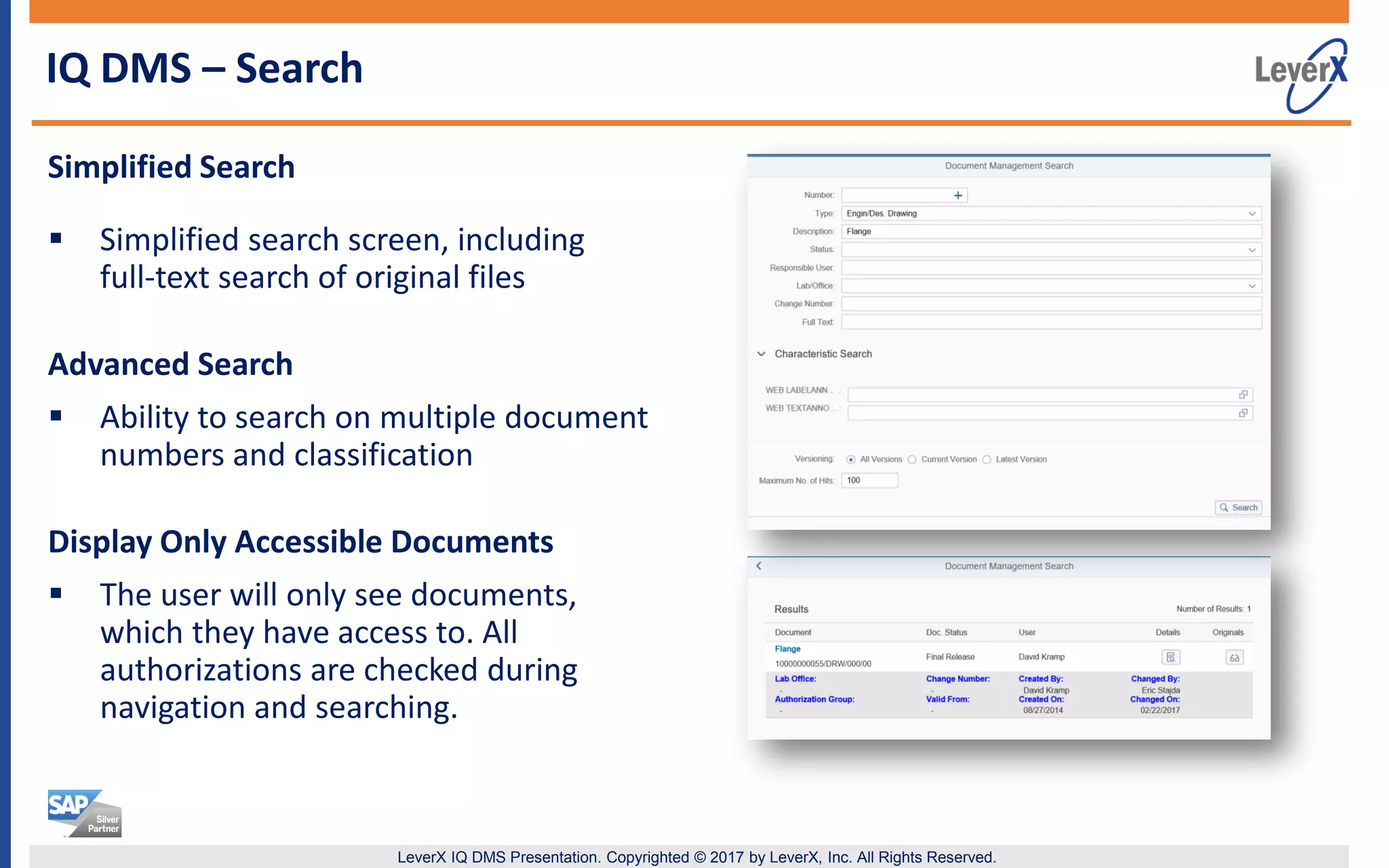 LeverX IQ DMS Overview - SAP DMS Simplified | PPT