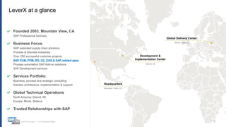 LeverX - Live Engineering with IoT on SAP Leonardo | PDF | Internet | Computing