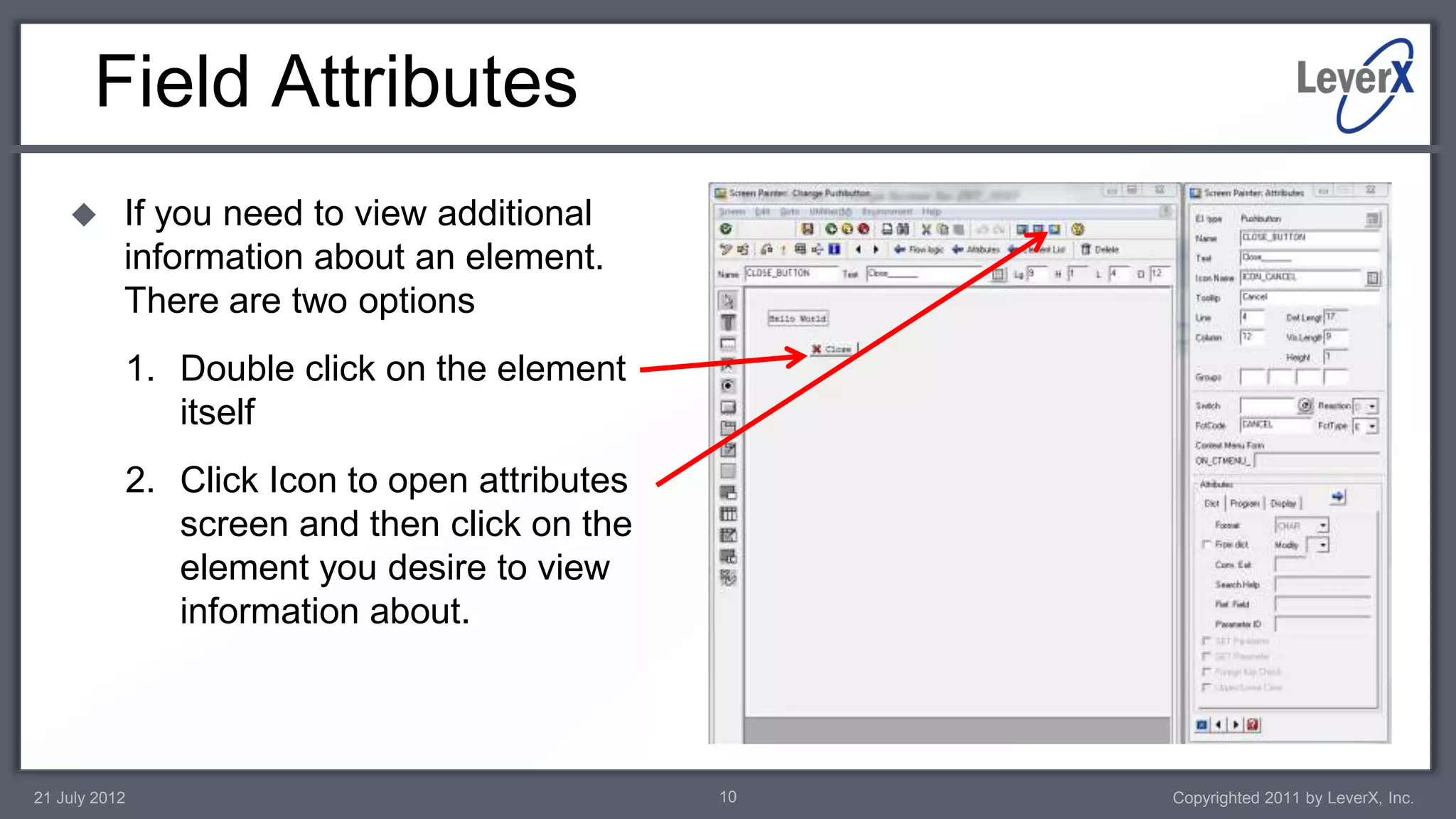 LeverX SAP ABAP Basics - Creating Custom Screen Via Screen Painter | PPTX