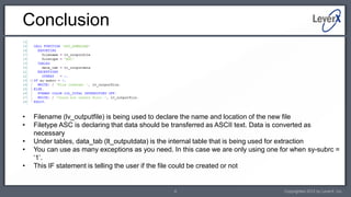 LeverX SAP Essential Tutorial - Simple Data Extraction | PPTX