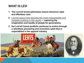 Levi digital media strategy | PPT