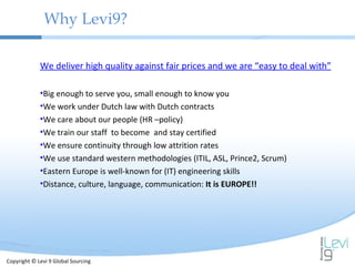 Levi9 Presentation | PPT