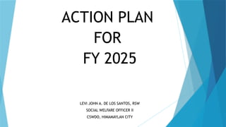 Action Plan for convergence in the year 2025 | PPTX