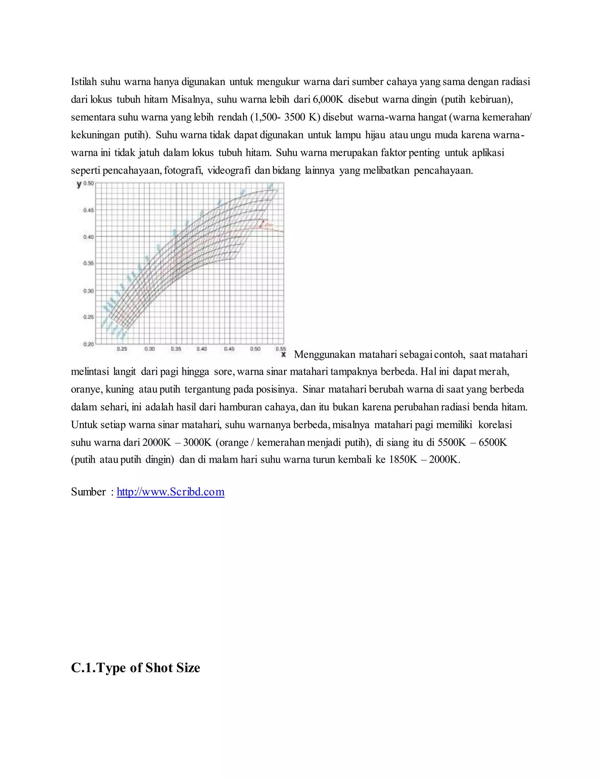 Cara Pengambilan Gambar dan Jenis Lensa | PDF
