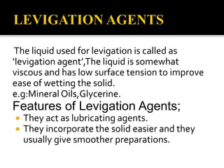 Levigation & trituration | PPTX