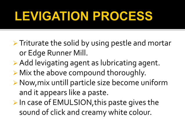Levigation & trituration | PPTX