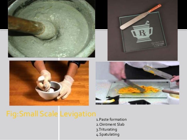 Levigation & trituration