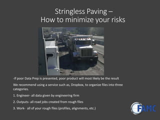 Stringless Paving: Preparing & Handling Models | PPTX