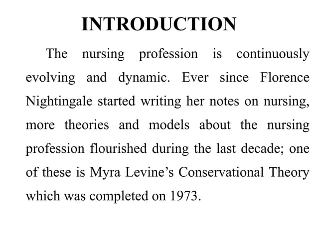 Levine's four conservation principles | PPTX | Science