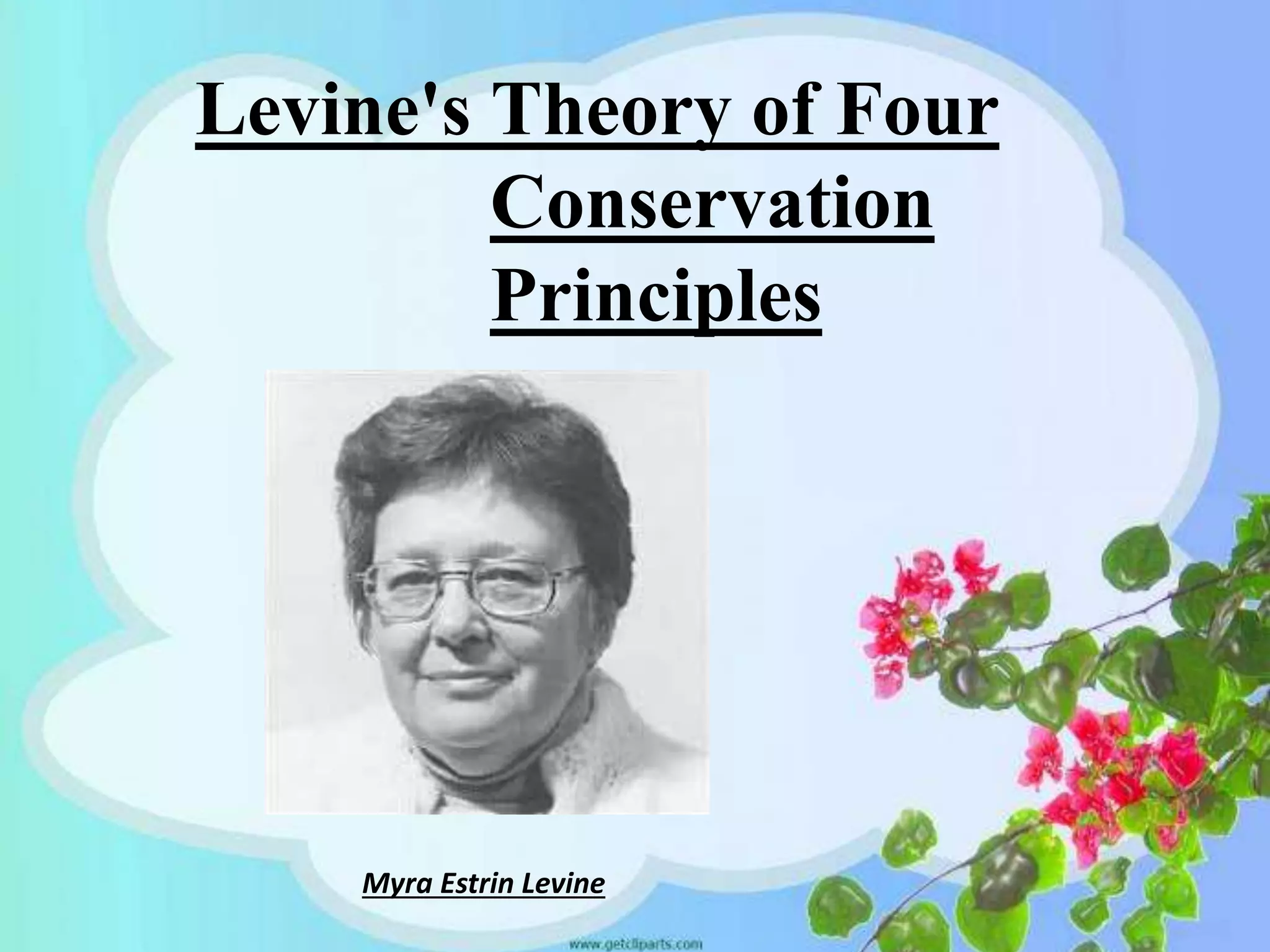 Levine's Theory- Theory of four conservation principles by Ms. Ritika ...