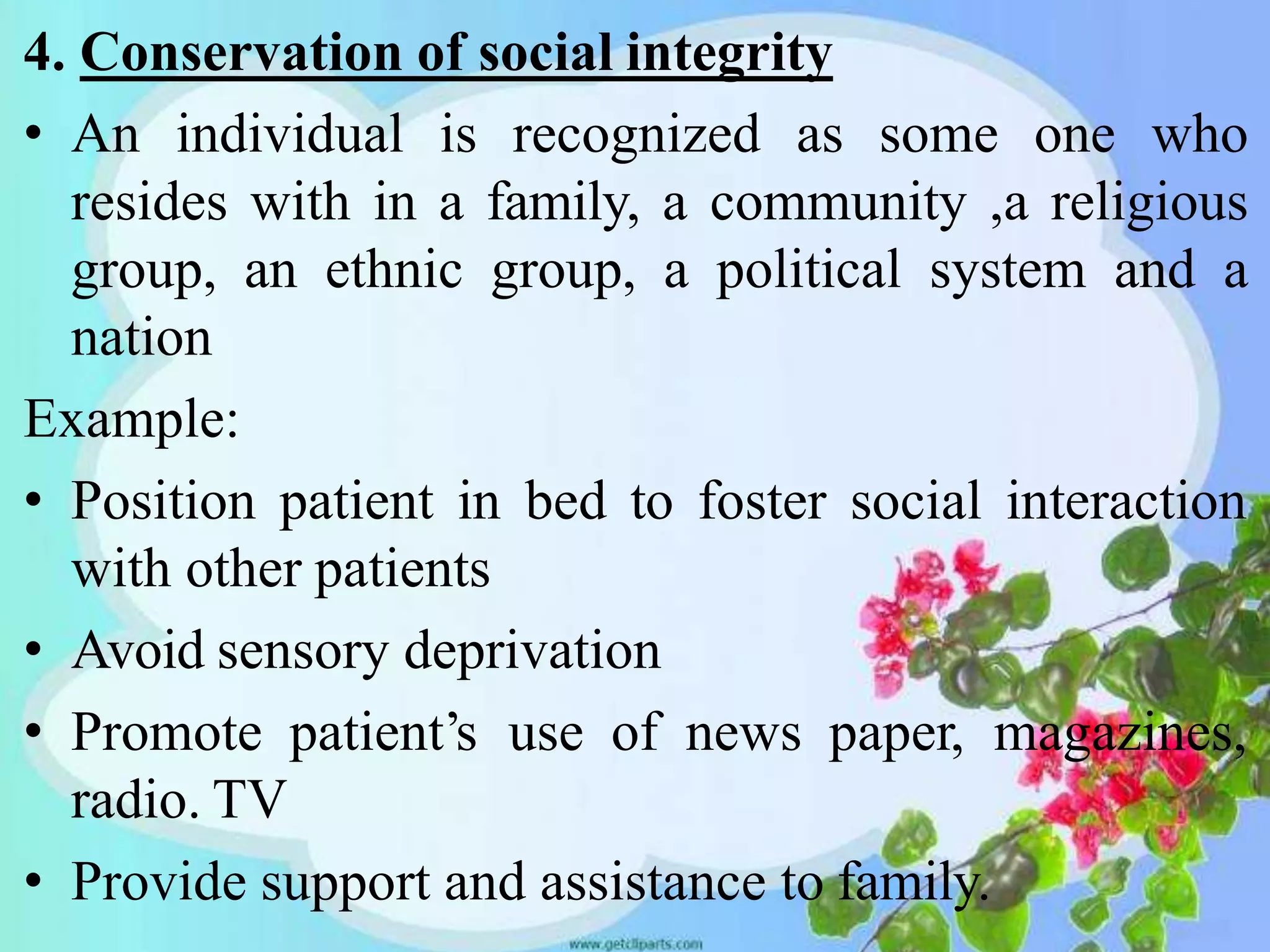 Levine's Theory- Theory of four conservation principles by Ms. Ritika ...