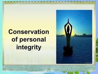 Levine's Theory- Theory of four conservation principles by Ms. Ritika ...