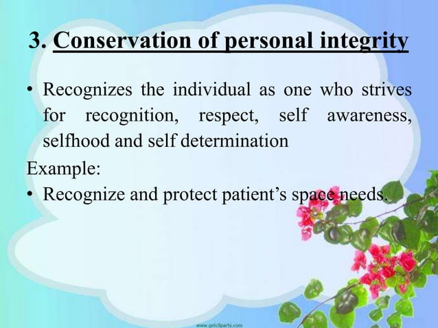 Levine's Theory- Theory of four conservation principles by Ms. Ritika ...