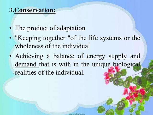 Levine's Theory- Theory of four conservation principles by Ms. Ritika ...