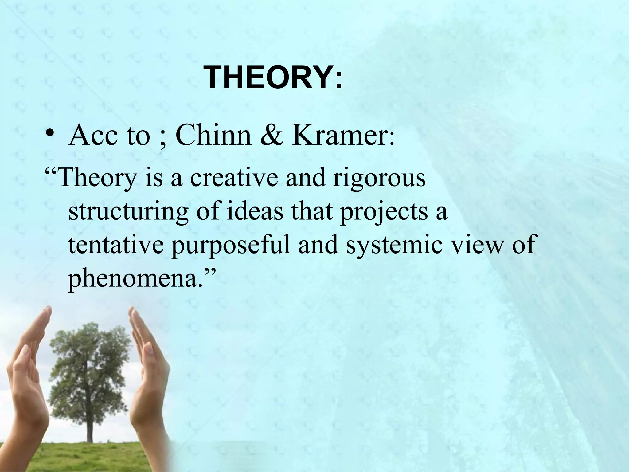 Levine's theory | PPT