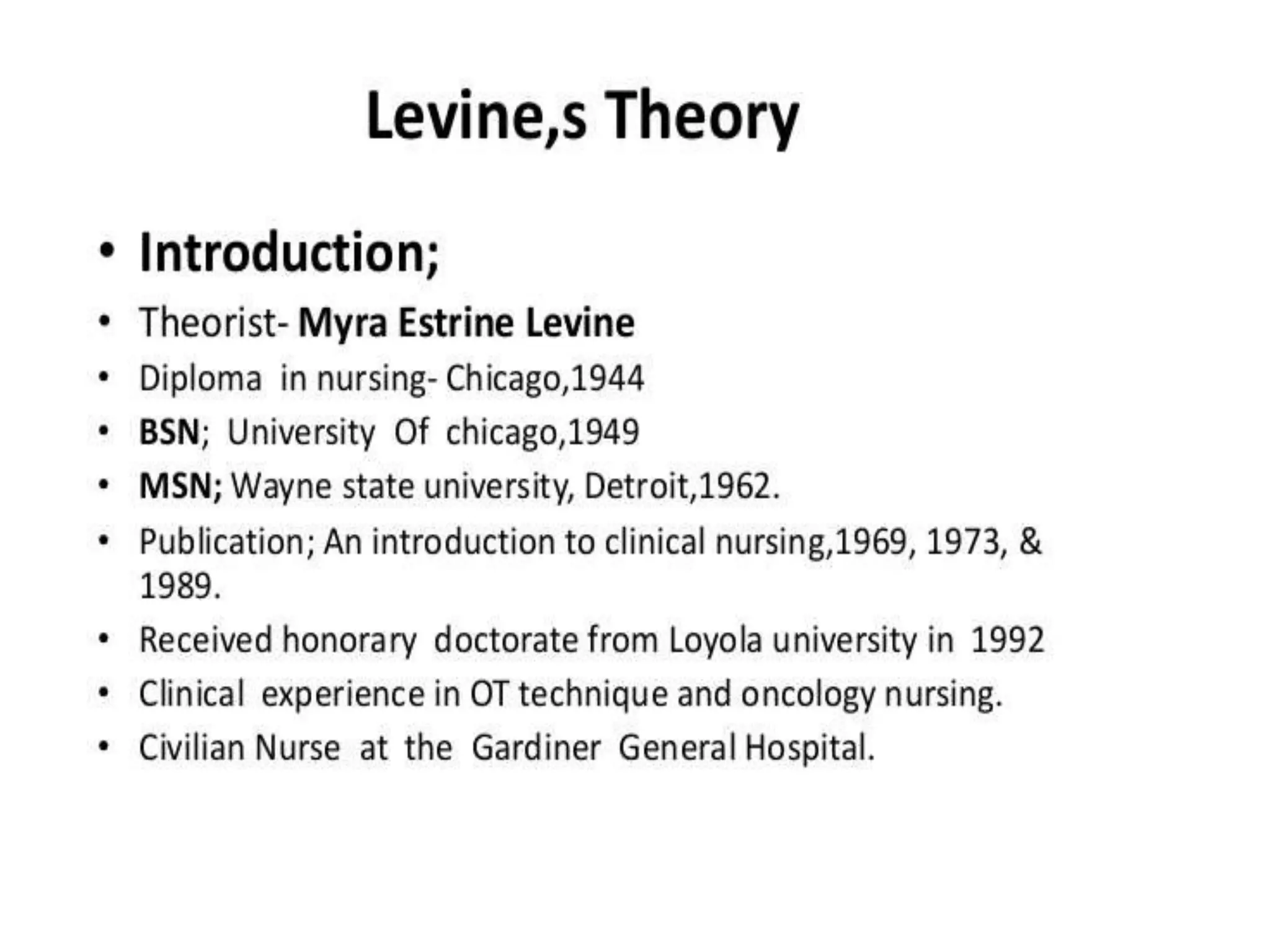 levine theory.pptx