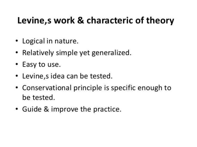 levine theory.pptx