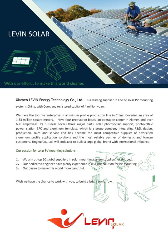 Levin solar Mounting system solution | PDF