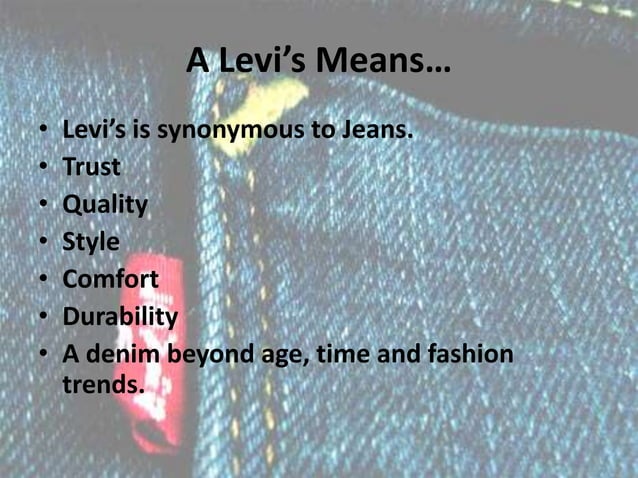 Levis | PPTX | Business | Business and Finance