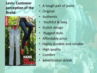 Levi's brand ladder | PPTX | Women\'s Clothing | Women\'s Fashion