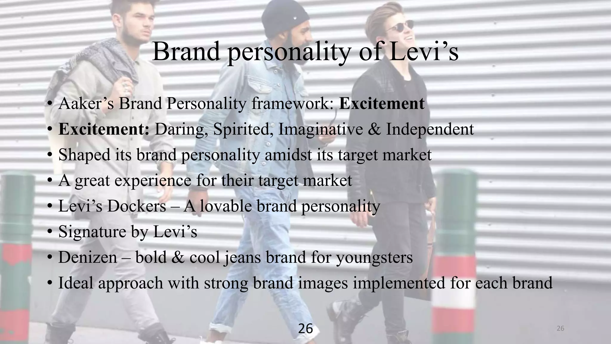 Levi's branding strategy | PPTX