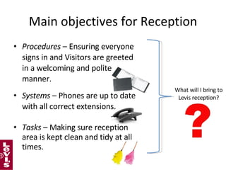 Levis Reception | PPT