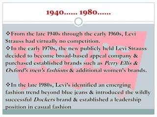 Levi's By Kishlay Raj | PPSX