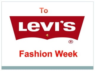 Levi's By Kishlay Raj | PPT