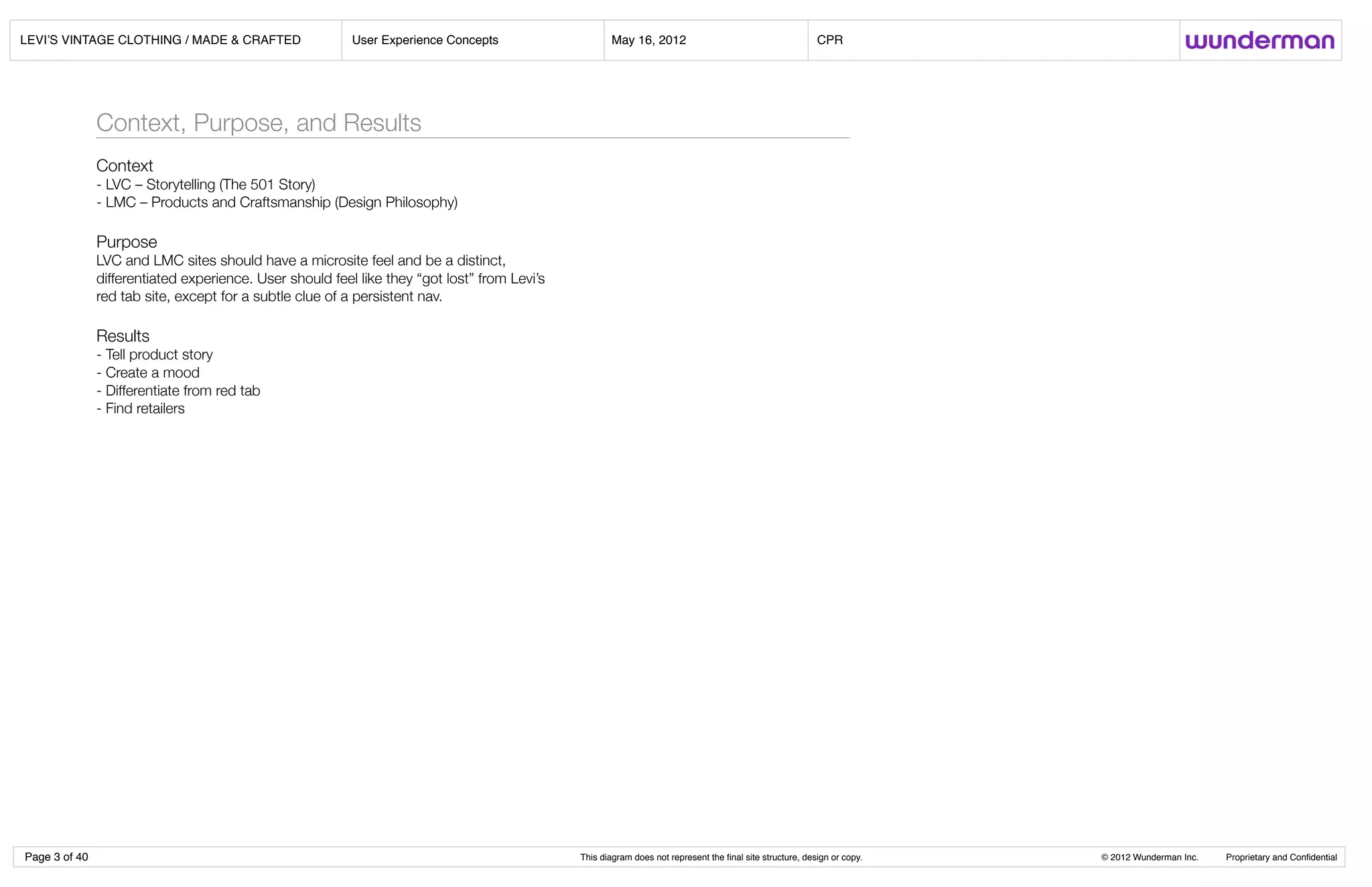 Levi's Premium Brands Concepts | PDF