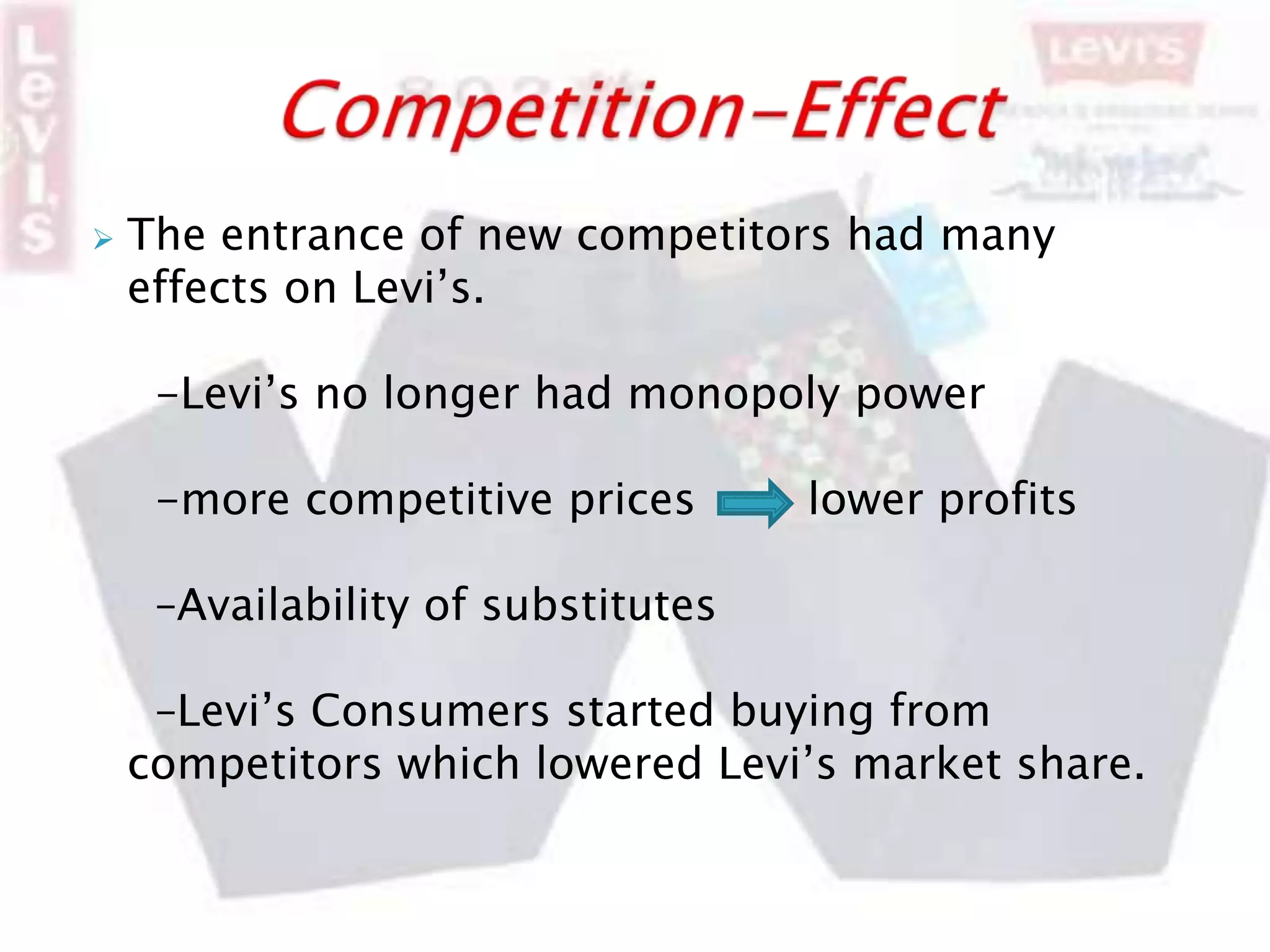Levi's market analysis | PPTX