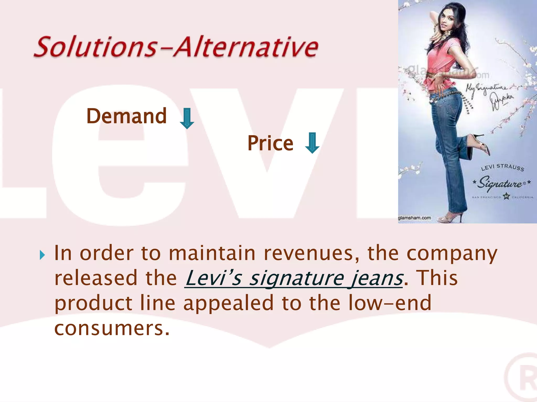 Levi's market analysis | PPTX