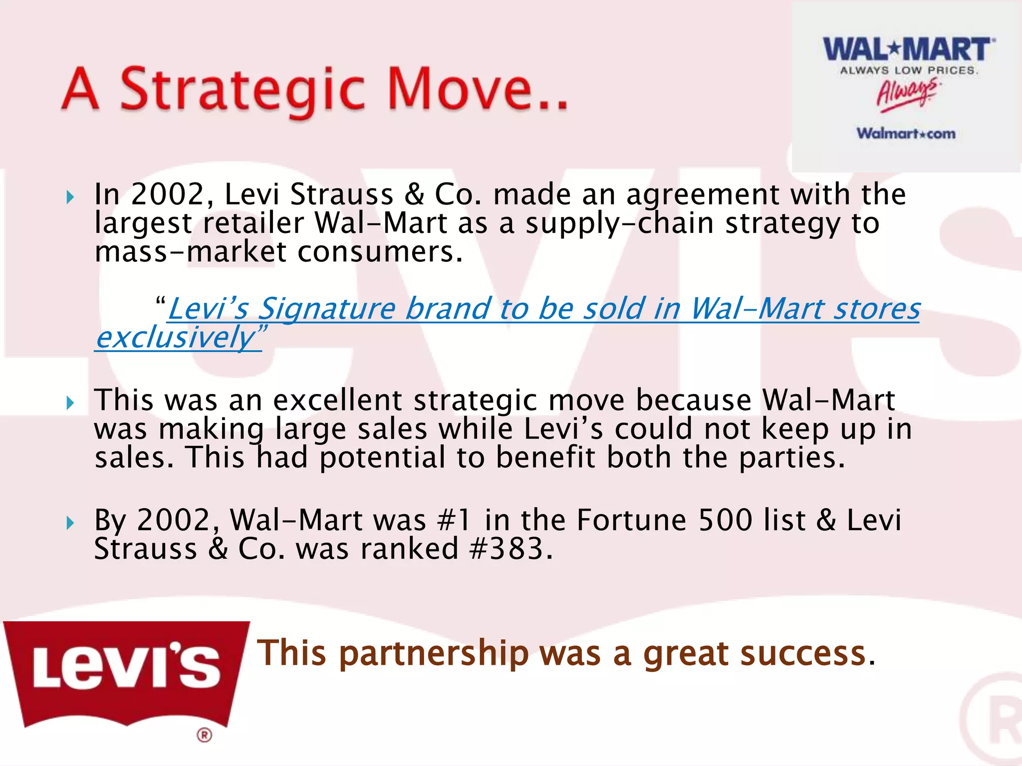 Levi's market analysis | PPTX