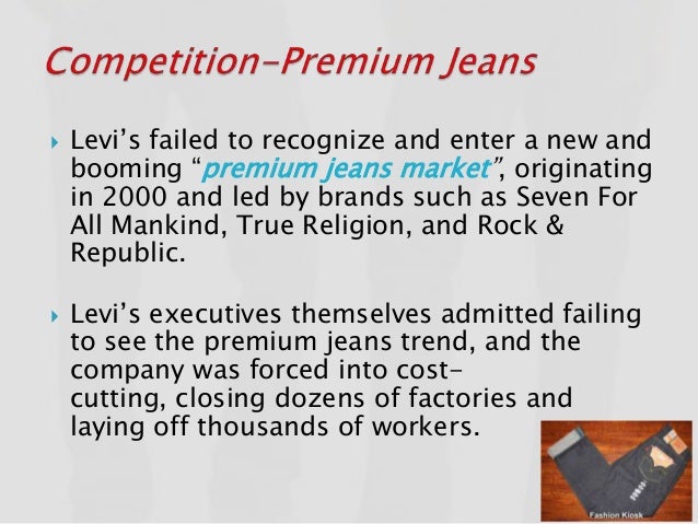 Levi's market analysis