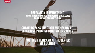 PERSONALISING CUSTOMER EXPERIENCE TO GENERATIONS - Levi's | PDF