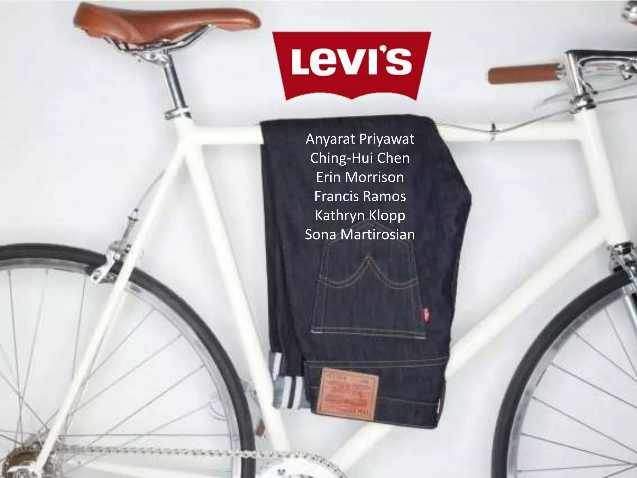 Levi's Brand and Product Strategy | PPTX