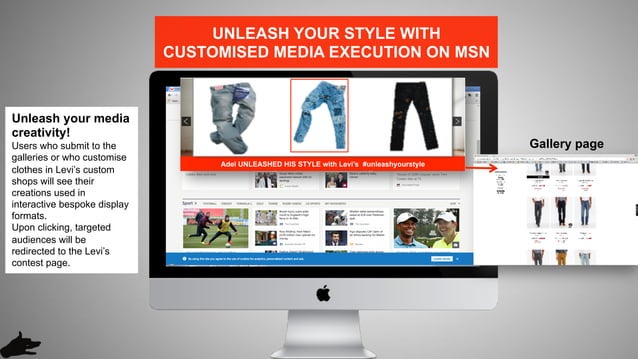 Levi's Digital Media Activation | PPT