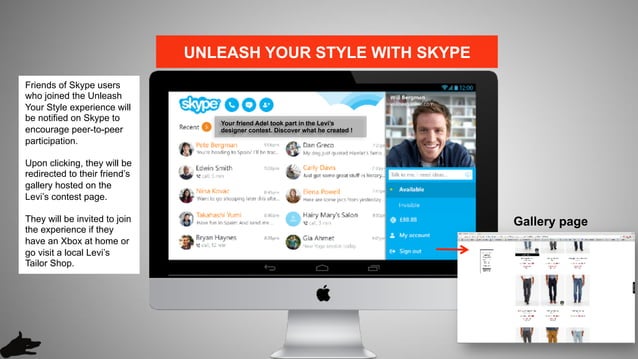 Levi's Digital Media Activation | PPT