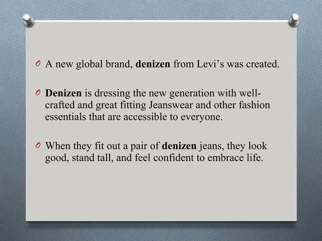 Levis starrus presentation | PPT