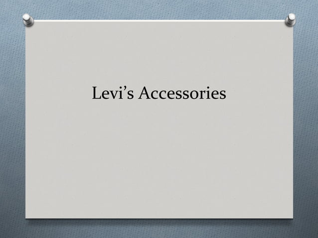 Levis starrus presentation | PPT