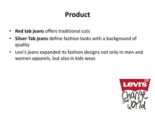 Levi's target customer store