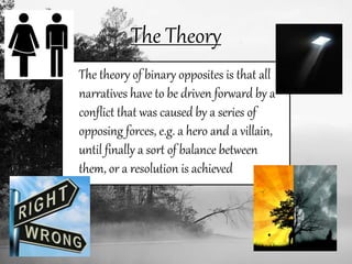 Levi strauss’ theory of binary opposites | PPTX