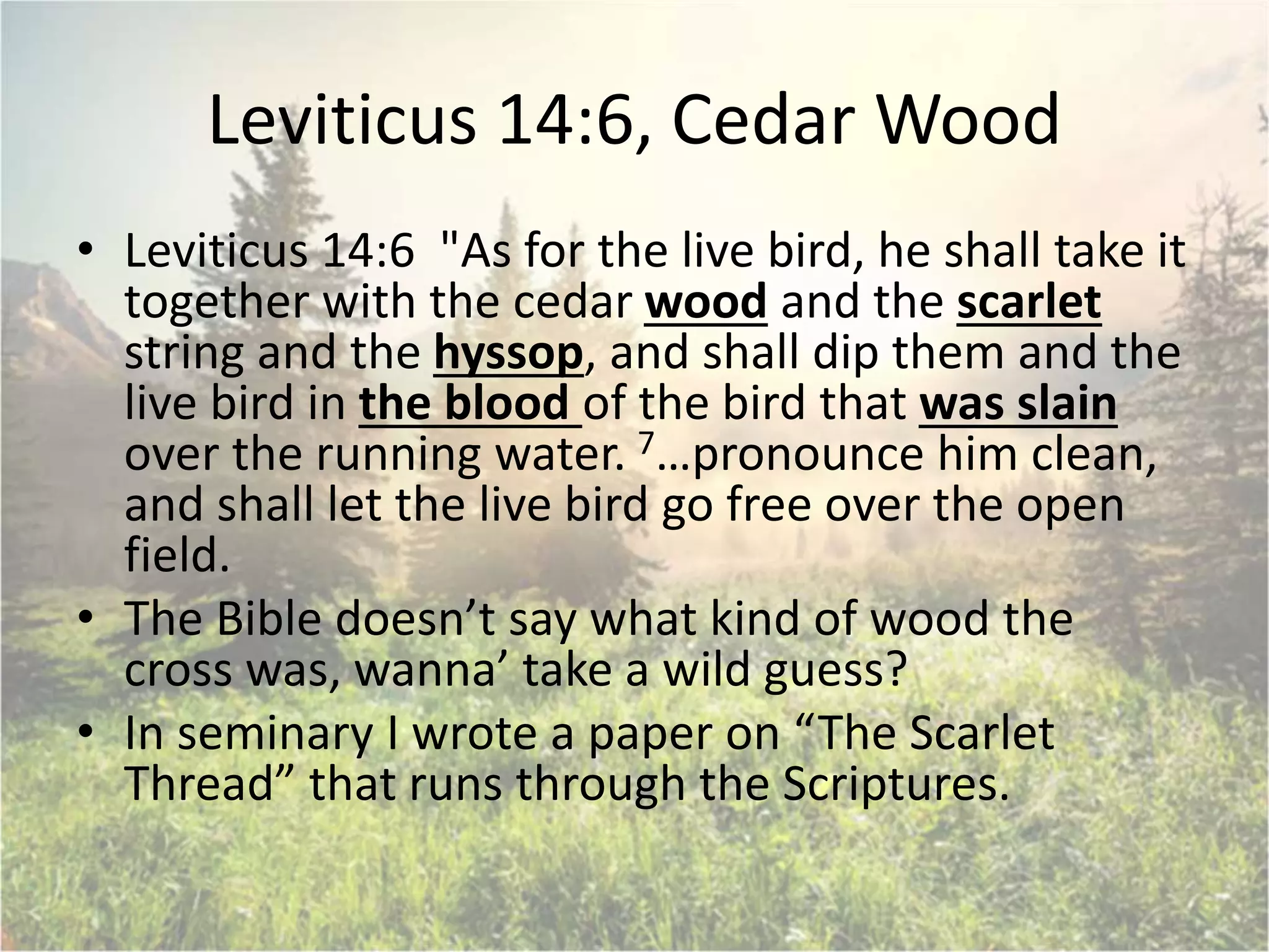 Leviticus 12-16, Scapegoat, Azazel, Satan the sin bearer, laws about ...