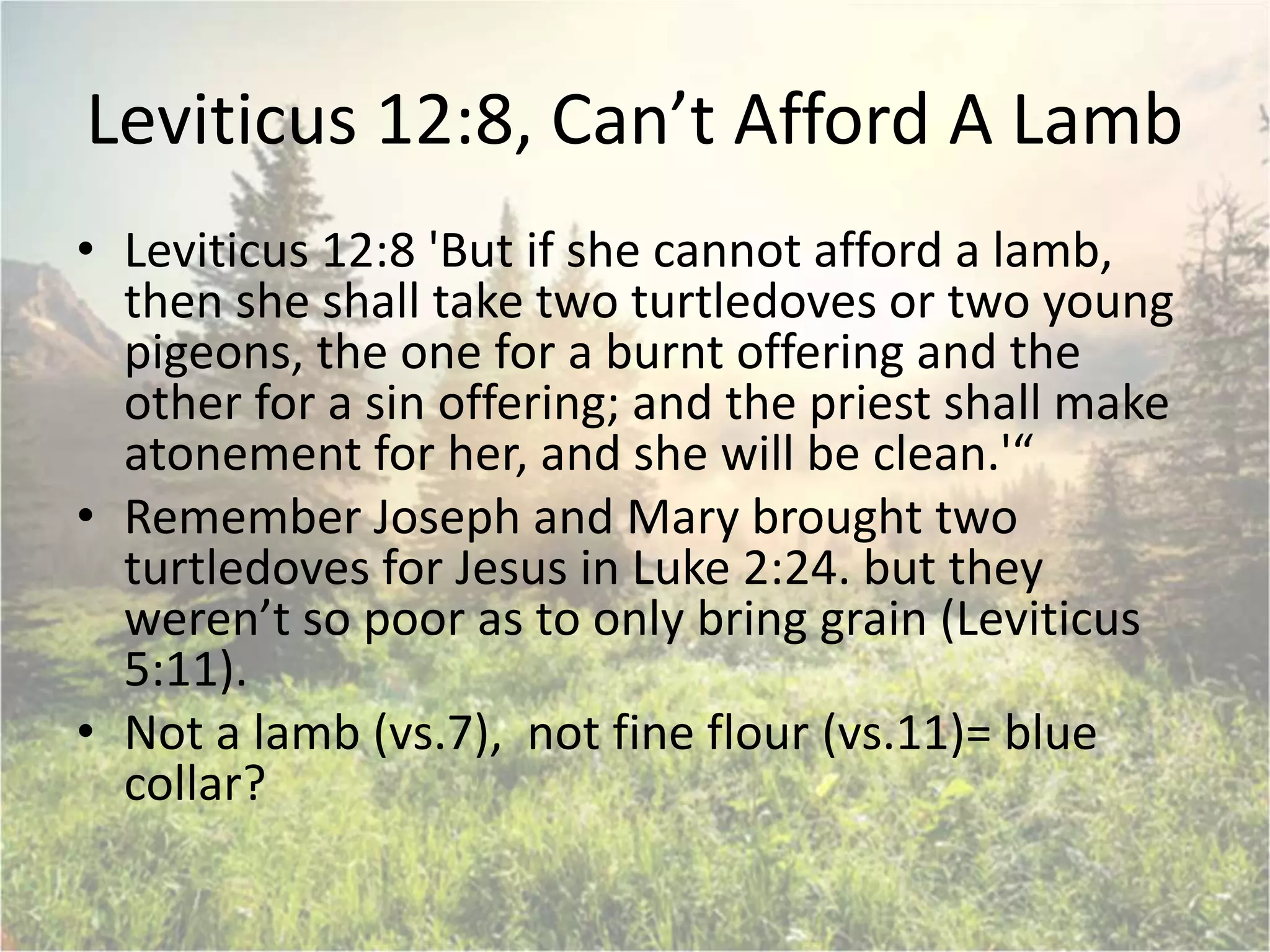 Leviticus 12-16, Scapegoat, Azazel, Satan the sin bearer, laws about ...