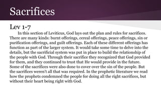 An Overview of Leviticus | PPTX