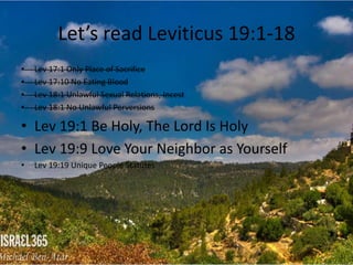 Leviticus 19 18