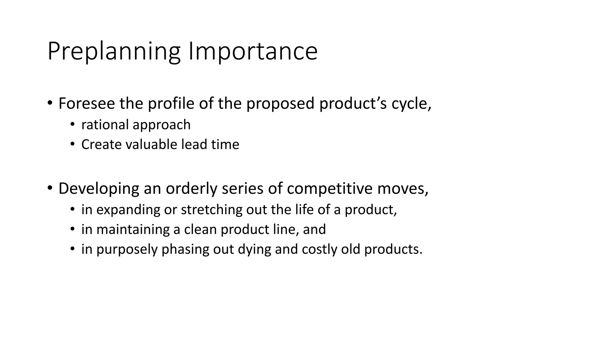 Levitt exploit product life cycle | PDF