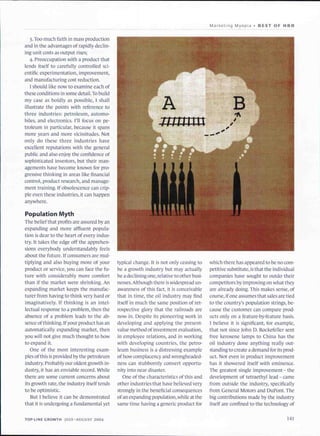 Levitt marketing myopia | PDF