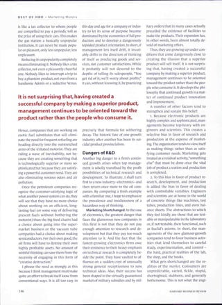 Levitt marketing myopia | PDF