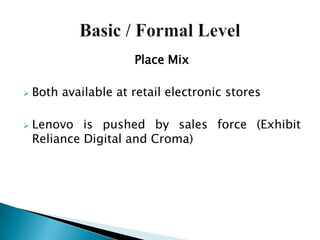Levitt's Model - Lenovo Computers | PPTX